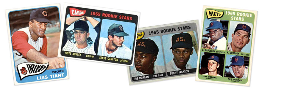 1965 Topps Baseball - Free Rookie Card Price Guide