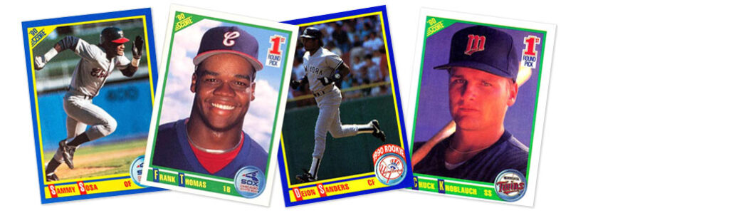 1990 Score Baseball - Free Baseball Rookie Card Price Guide